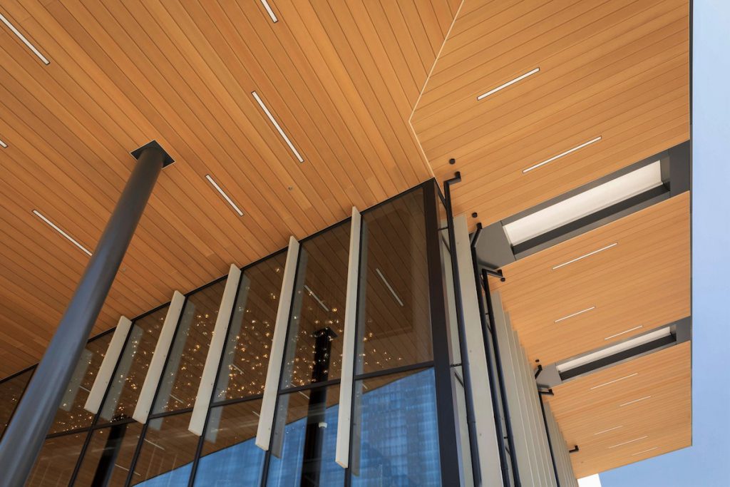 CASE STUDY @ Ceiling System - Composite Timber Decking | Composite Wood ...
