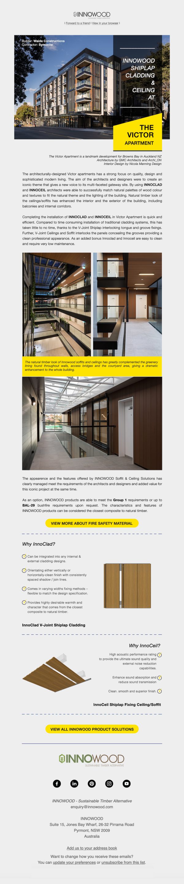 June 2021@INNOWOOD Adapting to Modern Cladding & Ceiling - Composite ...